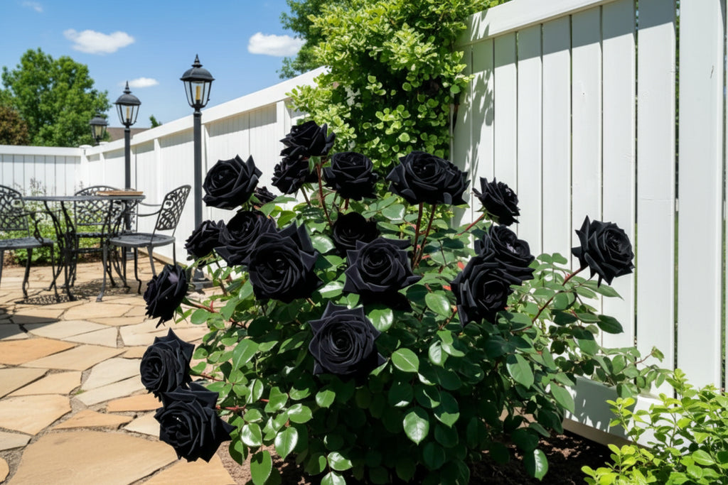 Black Rose Seeds (Pack of 20) with Plant Growth Serum – hanzomart